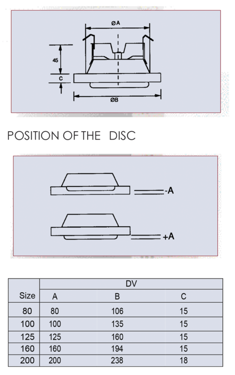Disc Valves - Egy Air