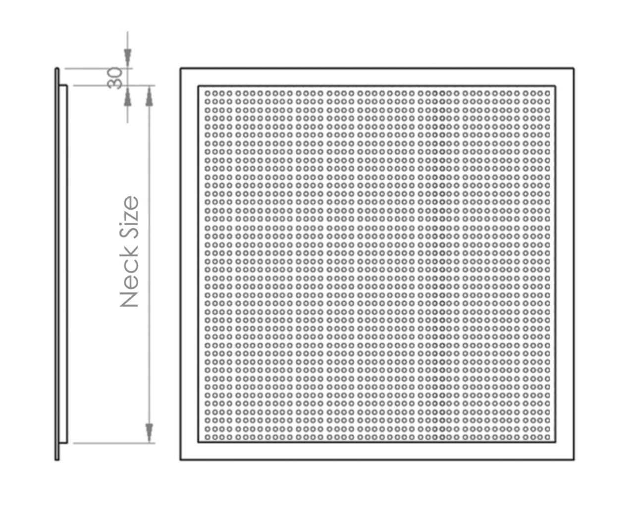 Perforated Ceiling Diffuser - Egy Air